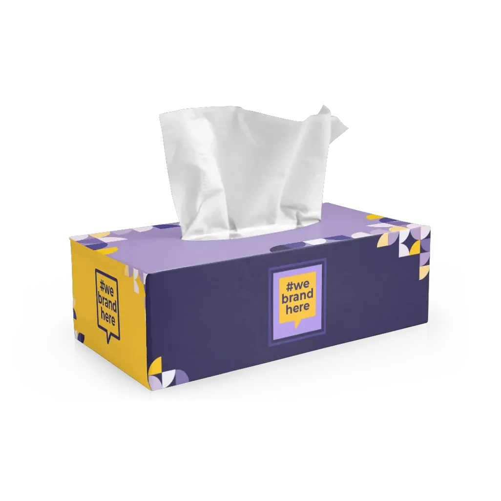 Rectangle Tissue Box with full colour print | Ignition Marketing